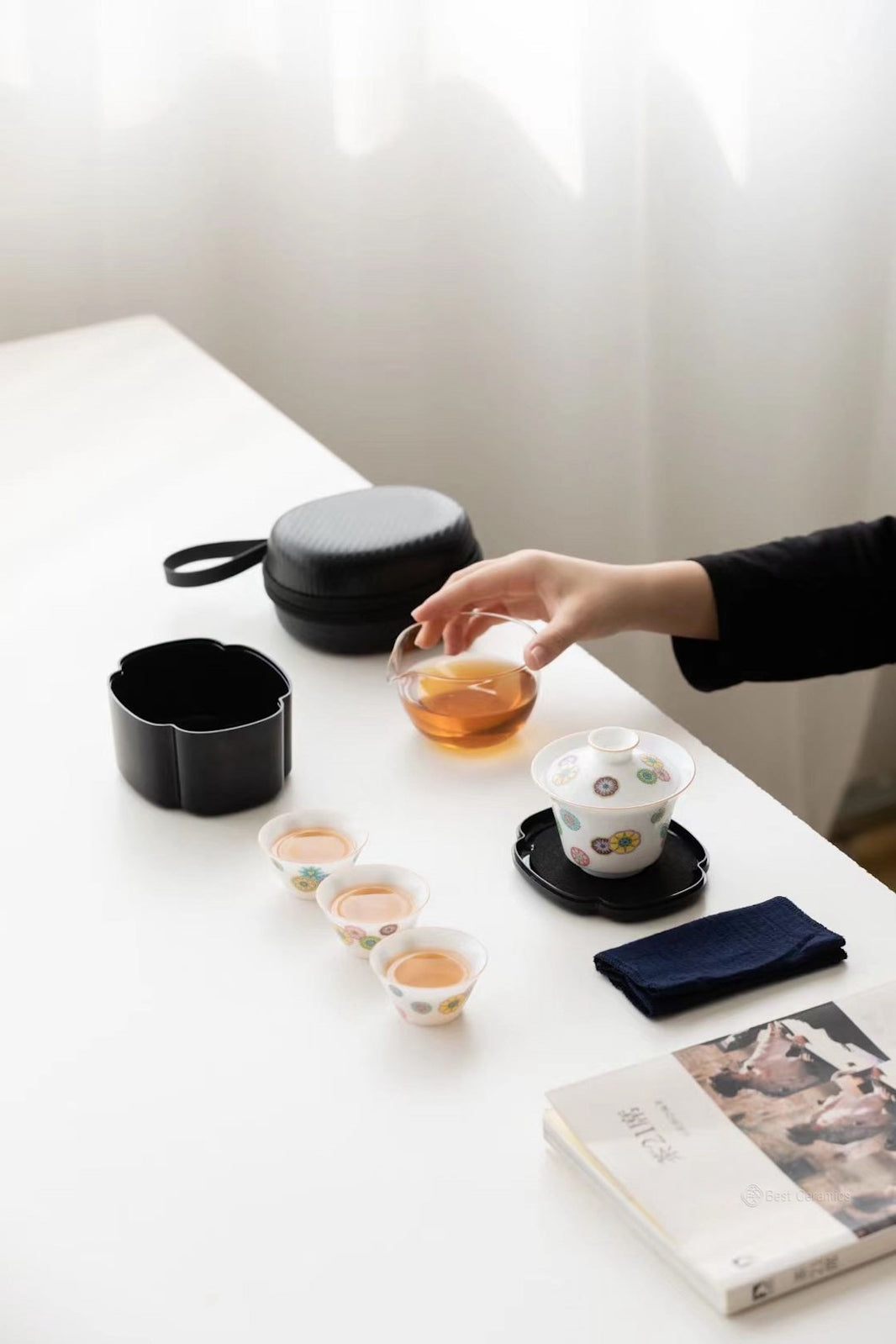 The Gongfu Teaset of Jingdezhen Dehua Porcelian Teawares|Best Ceramics